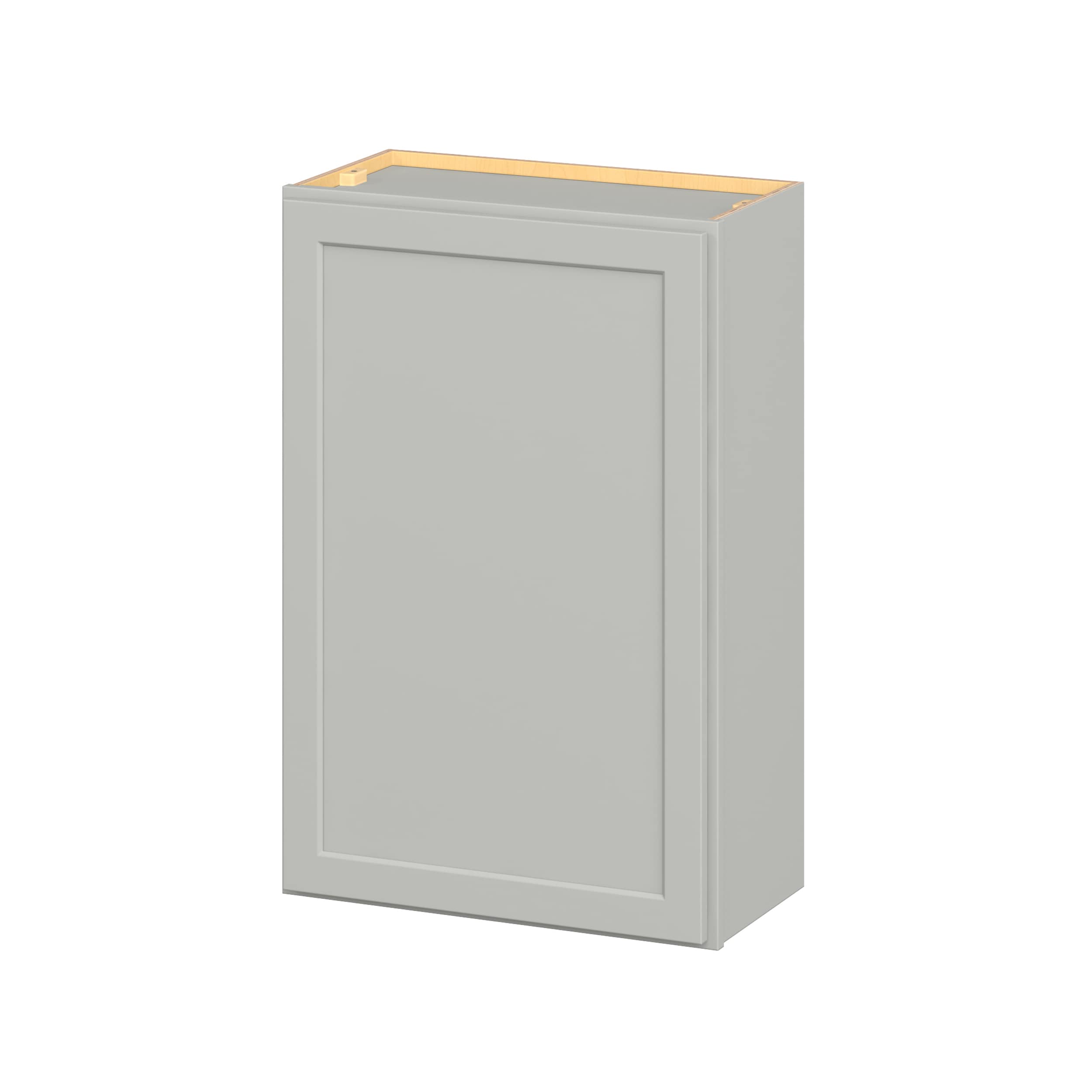 Hugo&Borg PRO Jasper 24-in W x 36-in H x 12-in D Whisper Gray Wall Rea ...