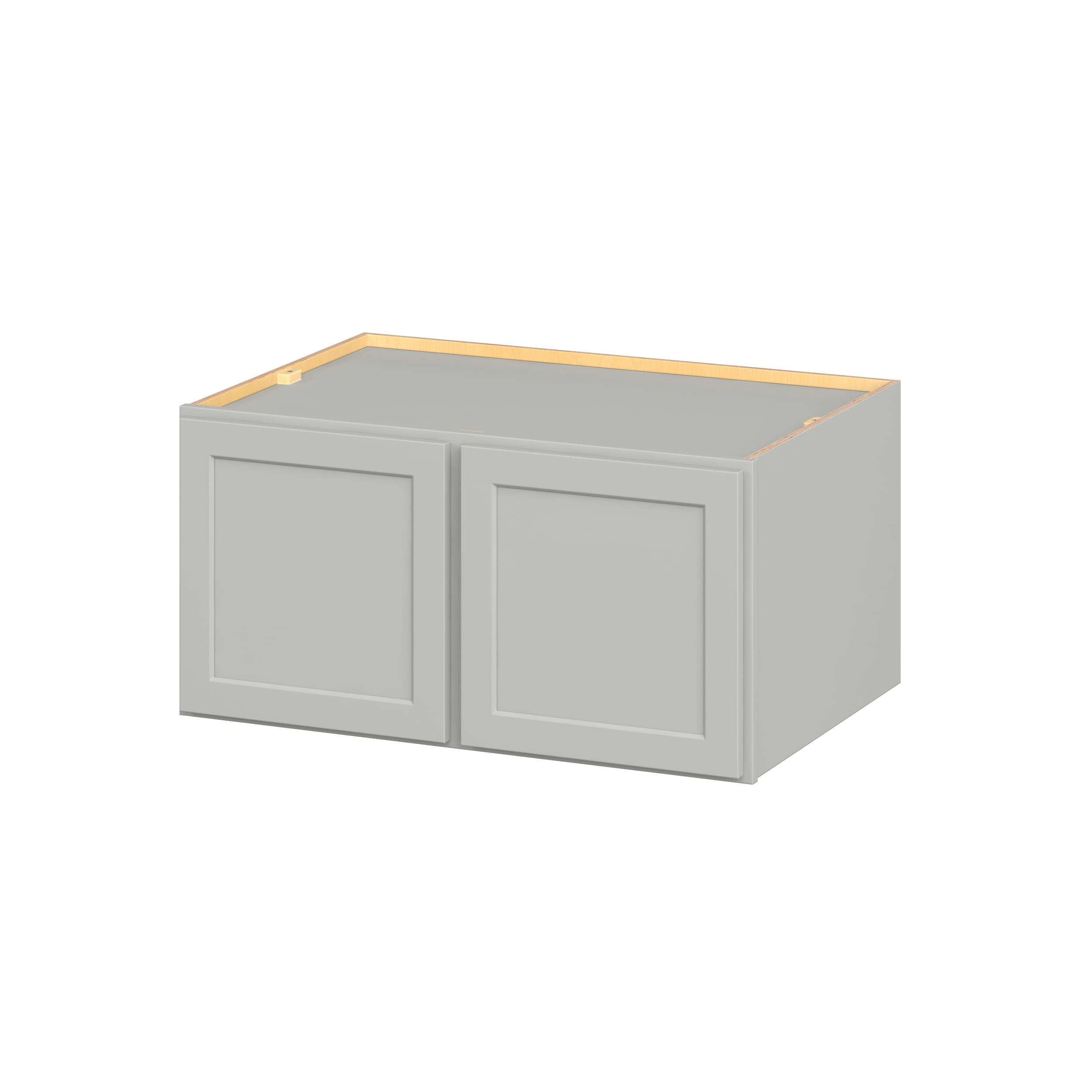 Hugo&Borg PRO Jasper 36-in W x 18-in H x 24-in D Whisper Gray Wall Rea ...