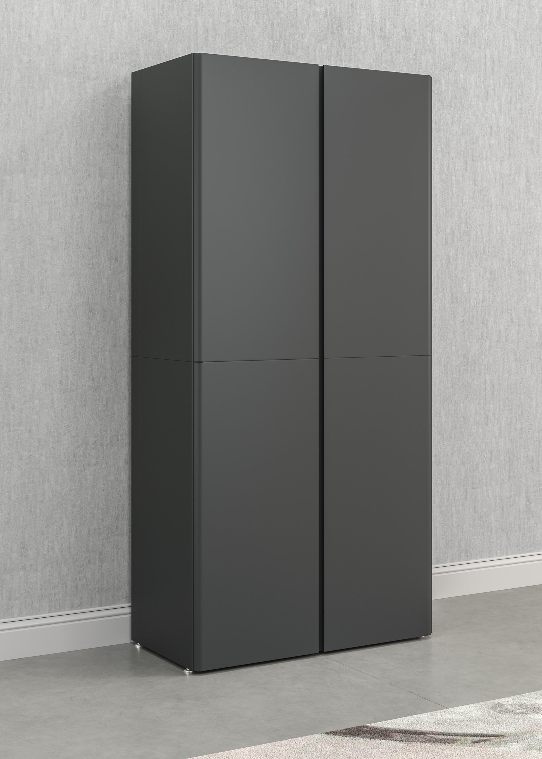 Everest 36-in W x 74-in H Steel Graphite Gray Freestanding Utility Sto ...