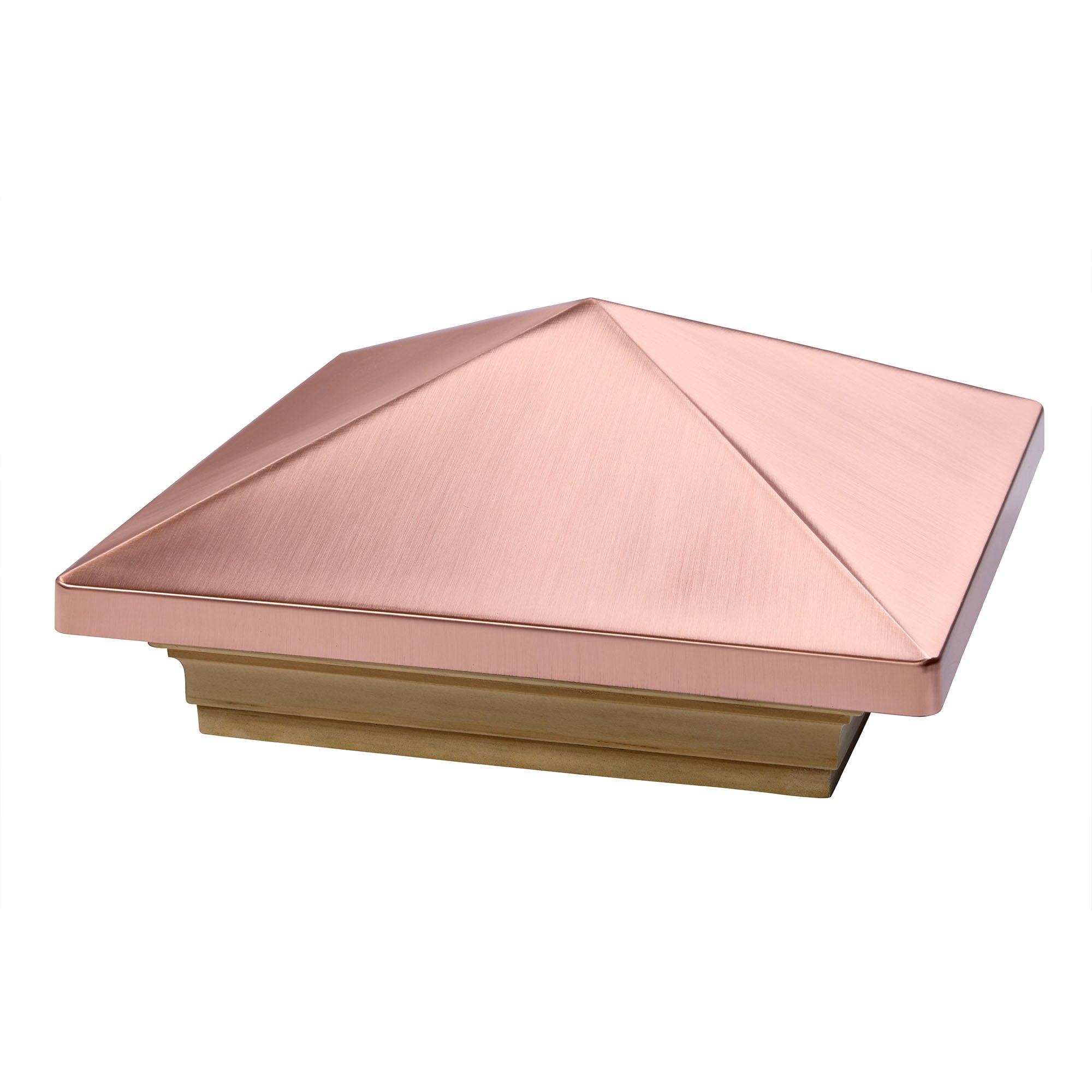 RELIABILT 6-in x 6-in Copper Plastic Deck Post Cap – Super Arbor