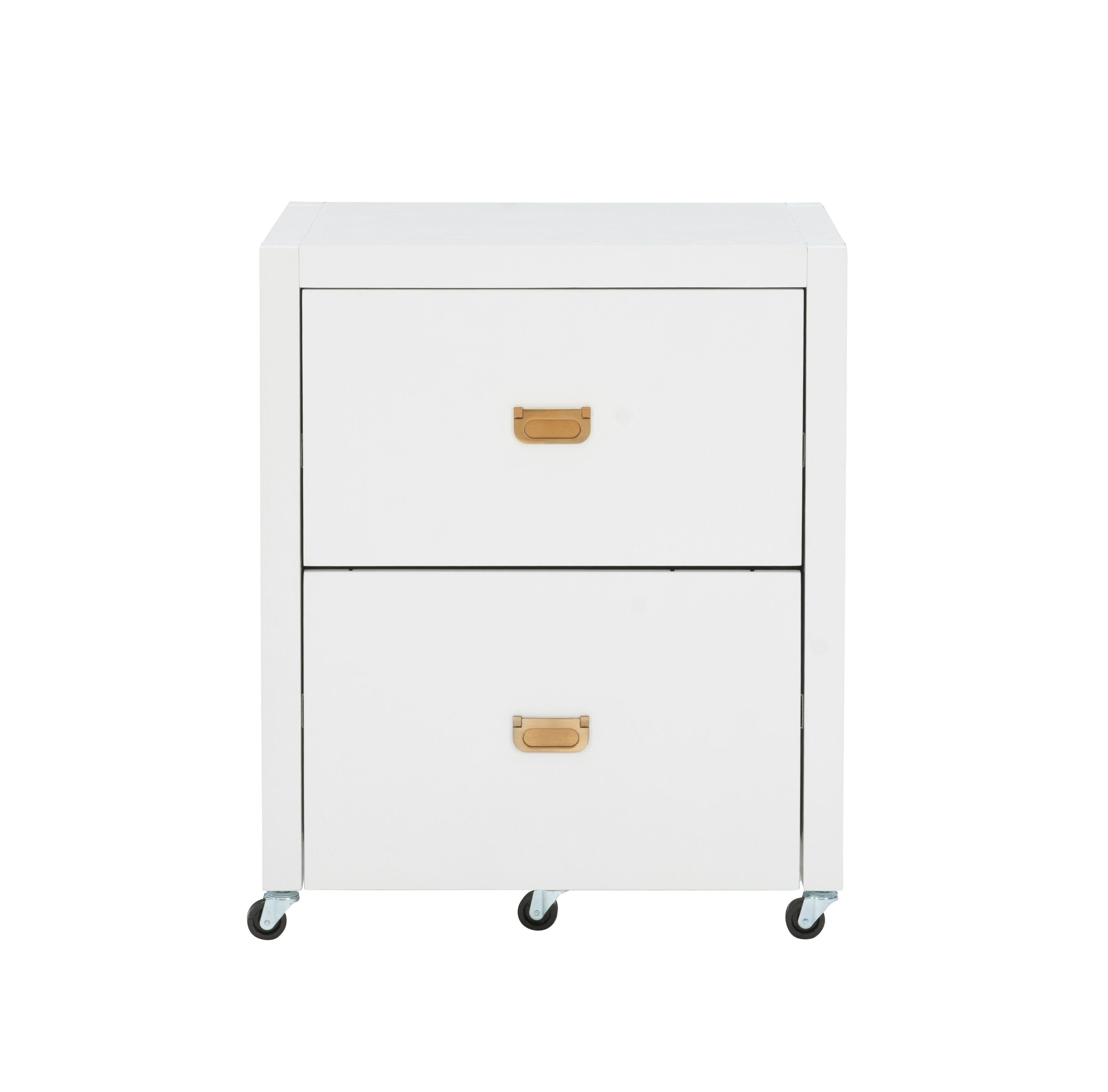 Linon White 2-Drawer 22-in File Cabinet – Super Arbor