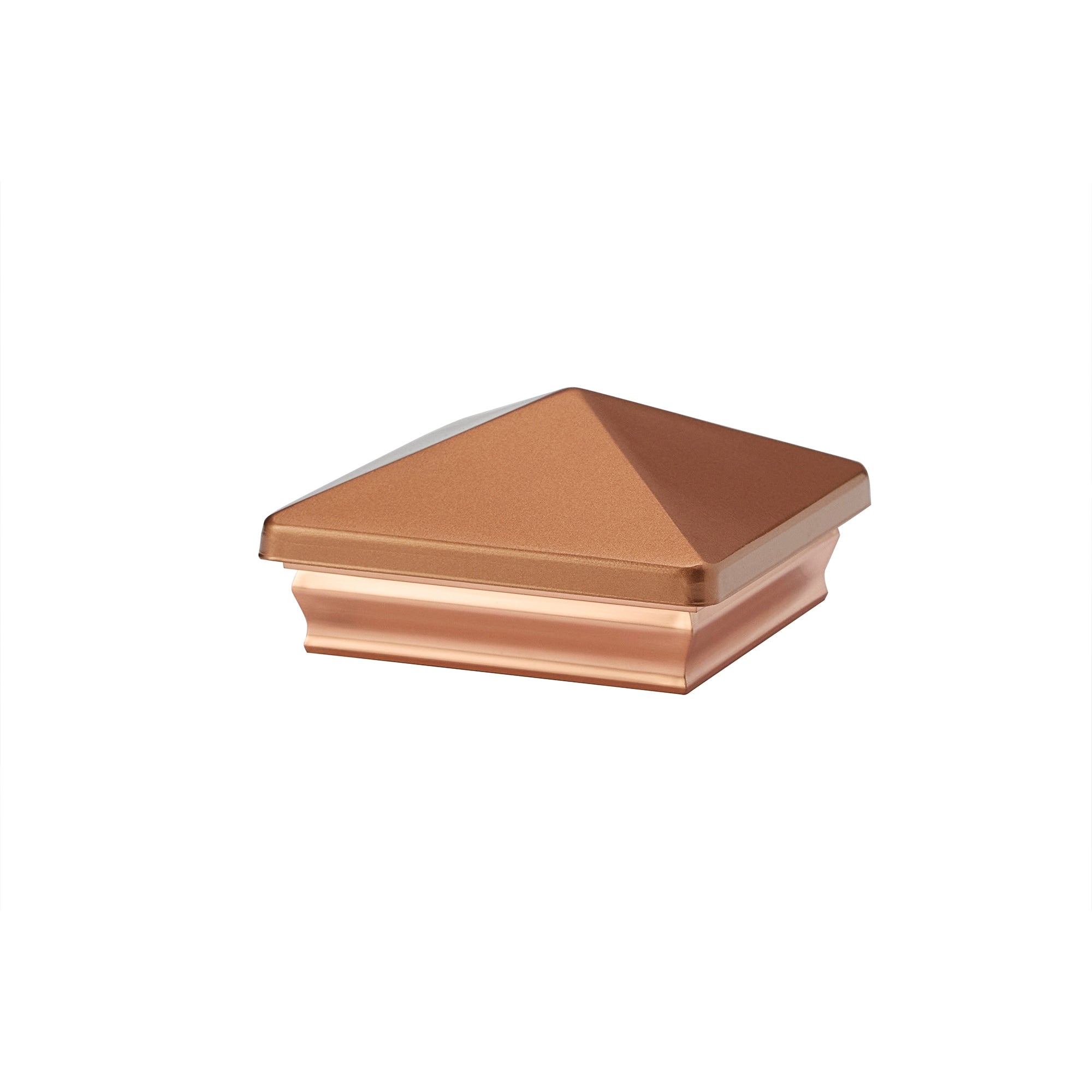 RELIABILT 4-in x 4-in Copper Metal Deck Post Cap – Super Arbor