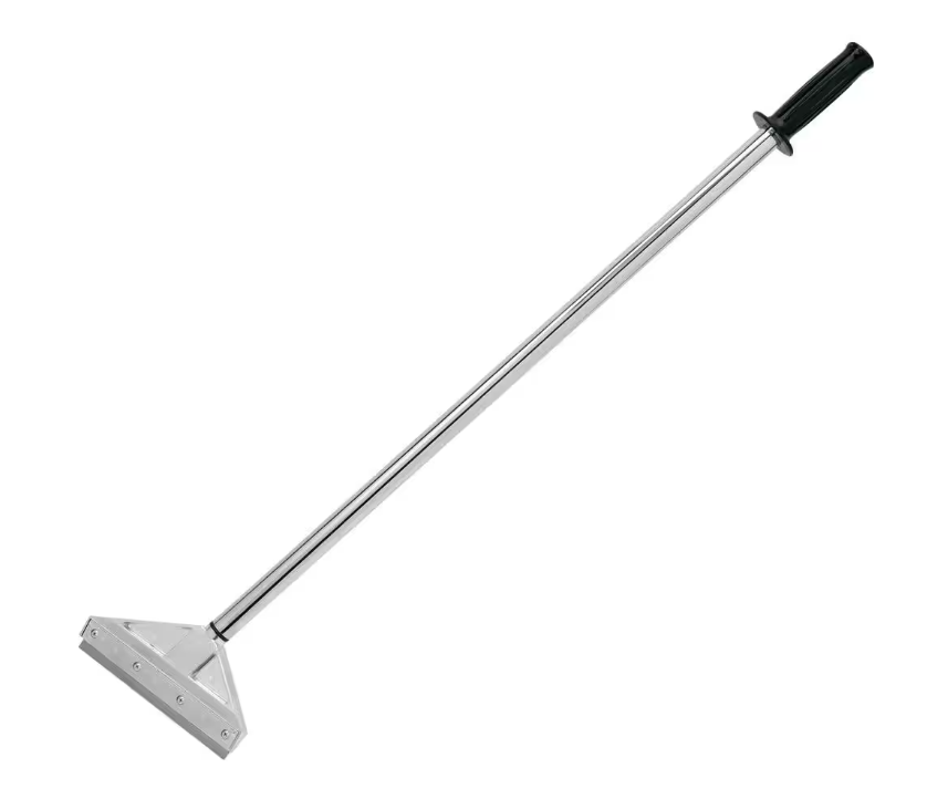 8 in. W Floor Scraper Hand Tool with Adjustable handle and Replacement ...