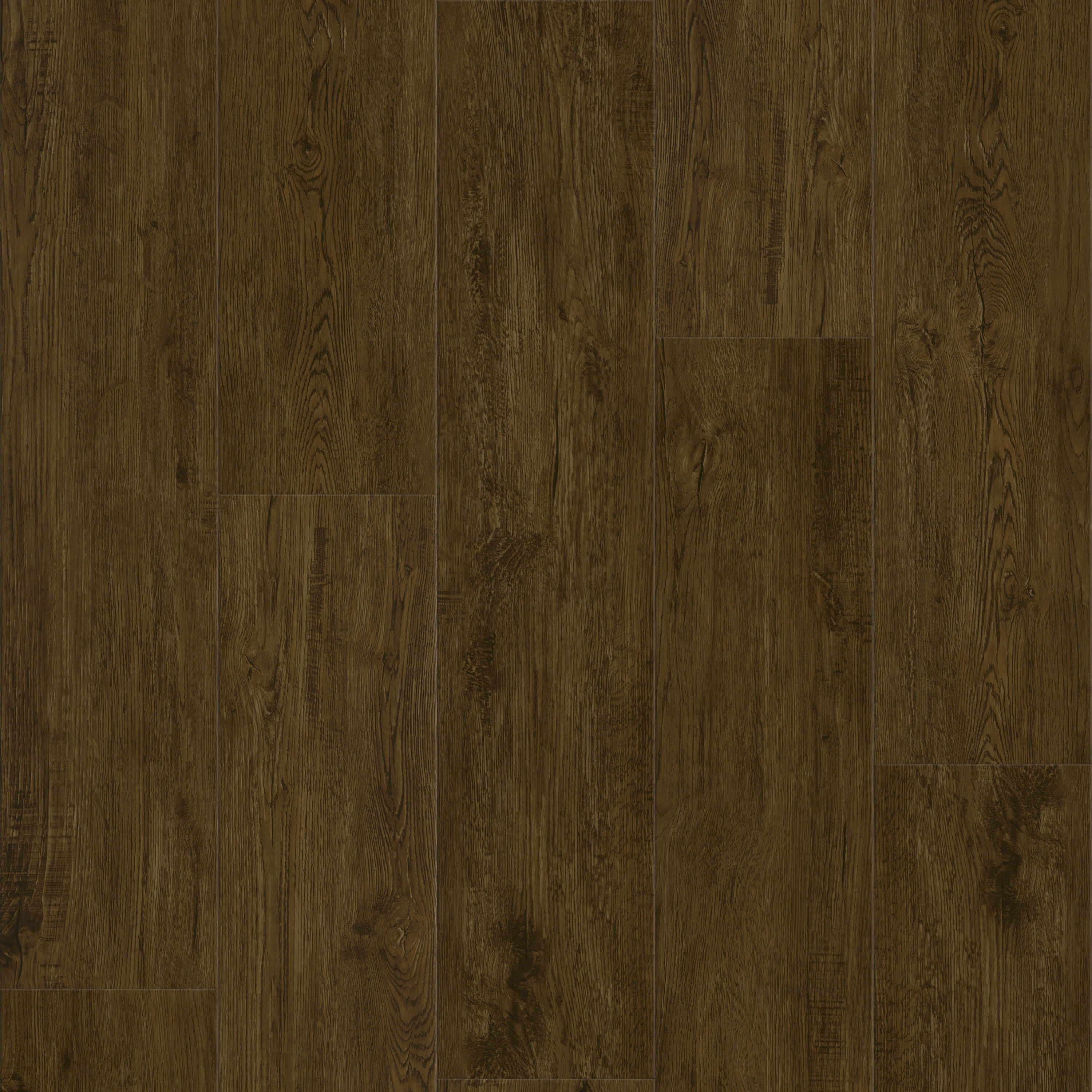 Style Selections Chestnut Oak 7-in W x 48-in L x 5.5-mm Waterproof Int ...