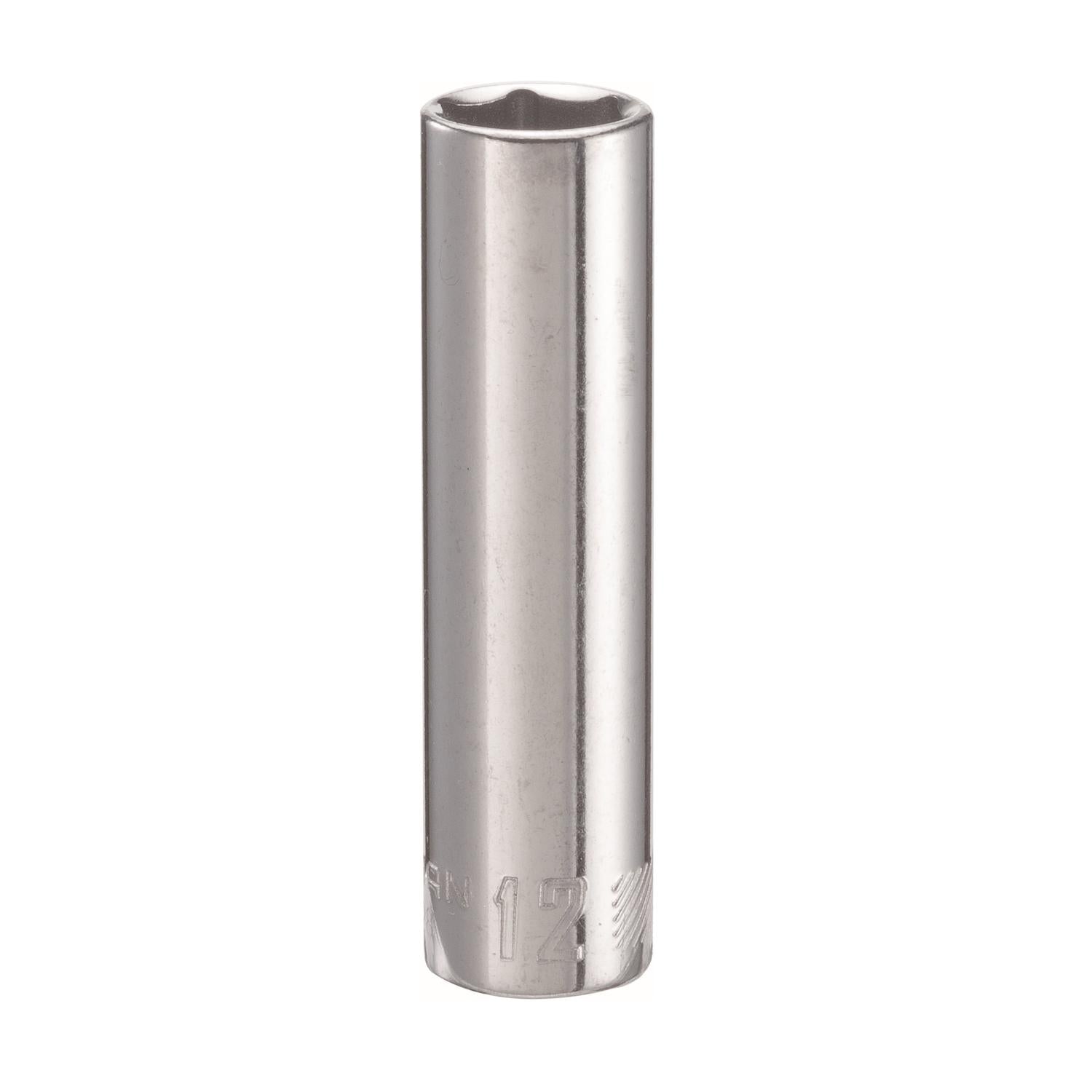Craftsman 12mm Deep Socket, 3/8 in. Drive, Metric, 6 Point – Super Arbor