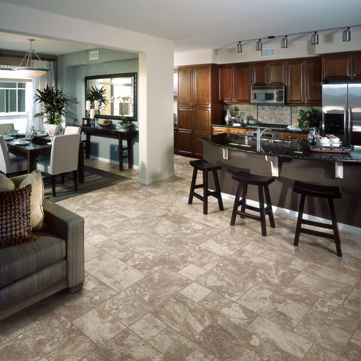 Congoleum AirStep Evolution Terrace Sheet Vinyl, 12-ft W, Cut-to-Lengt ...