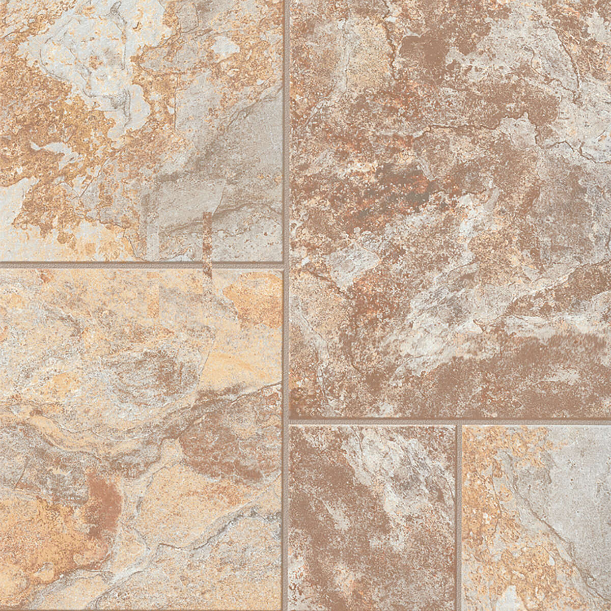 Congoleum AirStep Evolution Terrace Desert Sunset Sheet Vinyl Sample ...