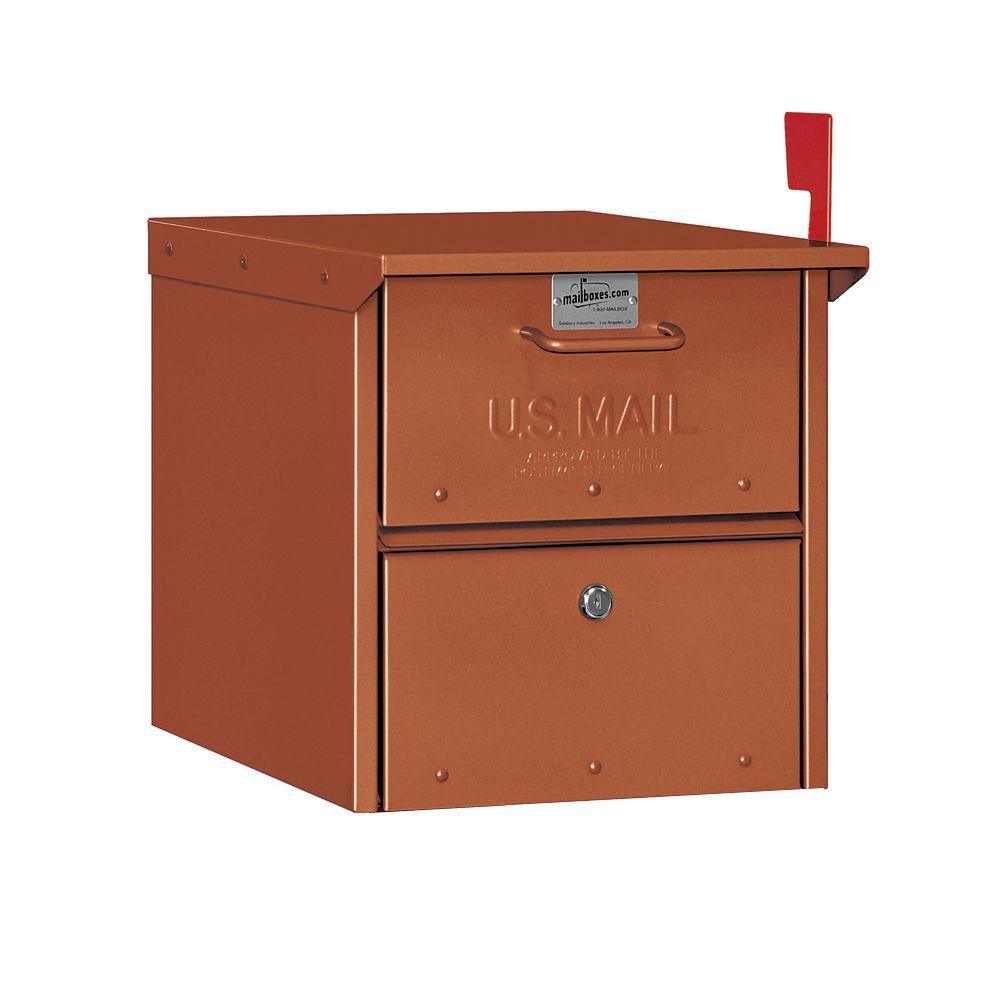 Designer Roadside Mailbox - Brass – Super Arbor