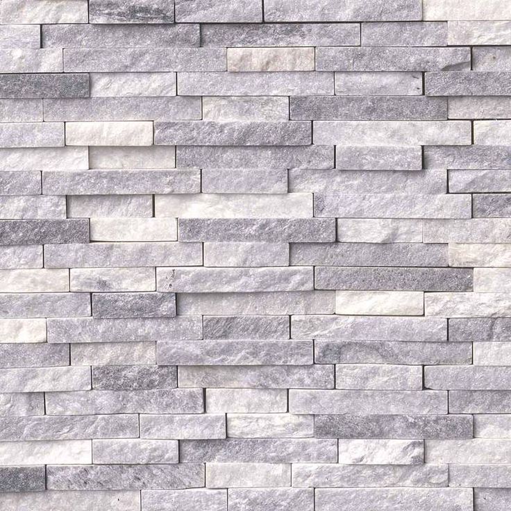 MSI Alaska Gray Split Face 12 in. x 12 in. x 10 mm Marble Mesh-Mounted ...