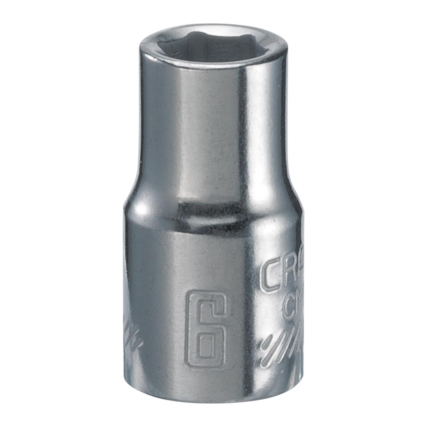 Craftsman 6mm Metric 6-Point Shallow Socket, 1/4-inch Drive – Super Arbor
