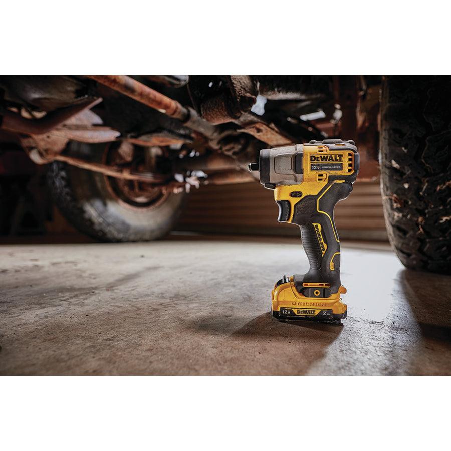 DEWALT XTREME 12-Volt Max Variable Speed Brushless Drive Cordless Impa ...