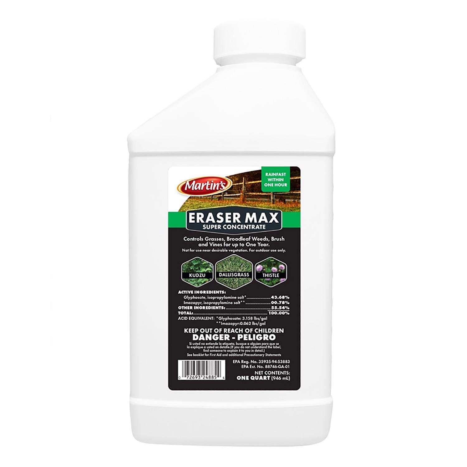 Martin's Eraser Max Vegetation Herbicide Concentrate 1 qt – Super Arbor