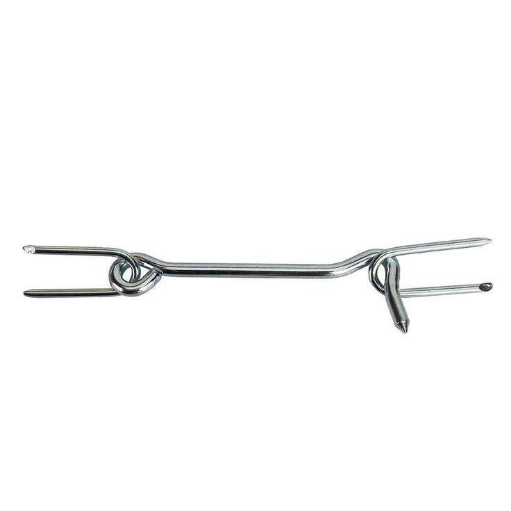 Everbilt 6 in. Zinc Plated Gate Hook with Staples – Super Arbor