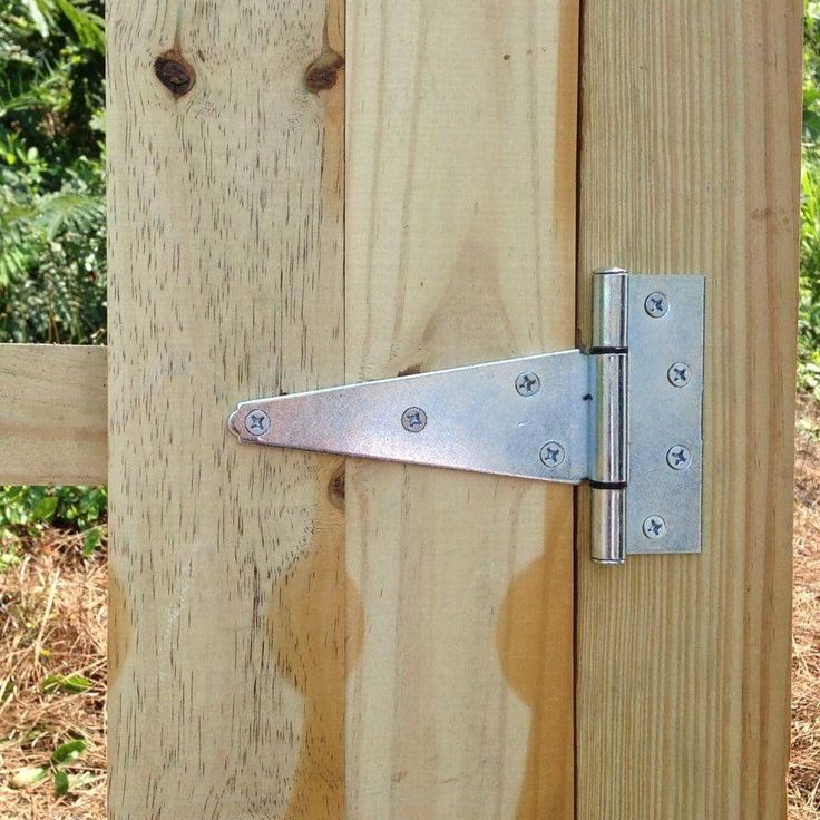 Everbilt 6 in. x 6 in. Zinc-Plated Gate Tee Hinge – Super Arbor