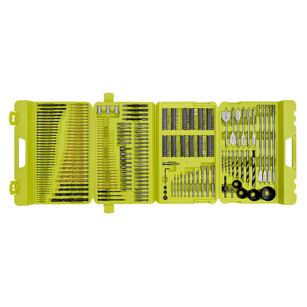 RYOBI 300-Piece Multi-Material Drill and Drive Kit with Case (A983002 ...