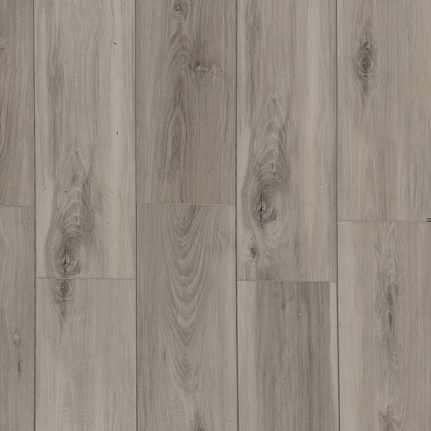 Banff Gray Hickory 30MIL x 9 in. W x 59.8 in. L Click Lock Waterproof ...