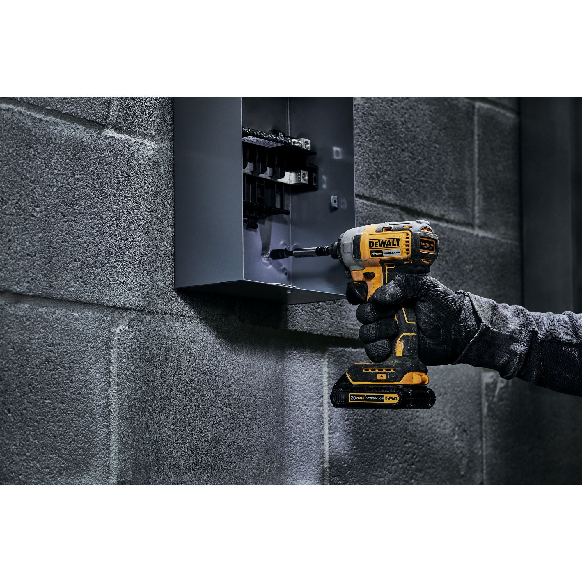 DEWALT 20-Volt MAX 1/4-in Variable Speed Brushless Cordless Impact Dri ...