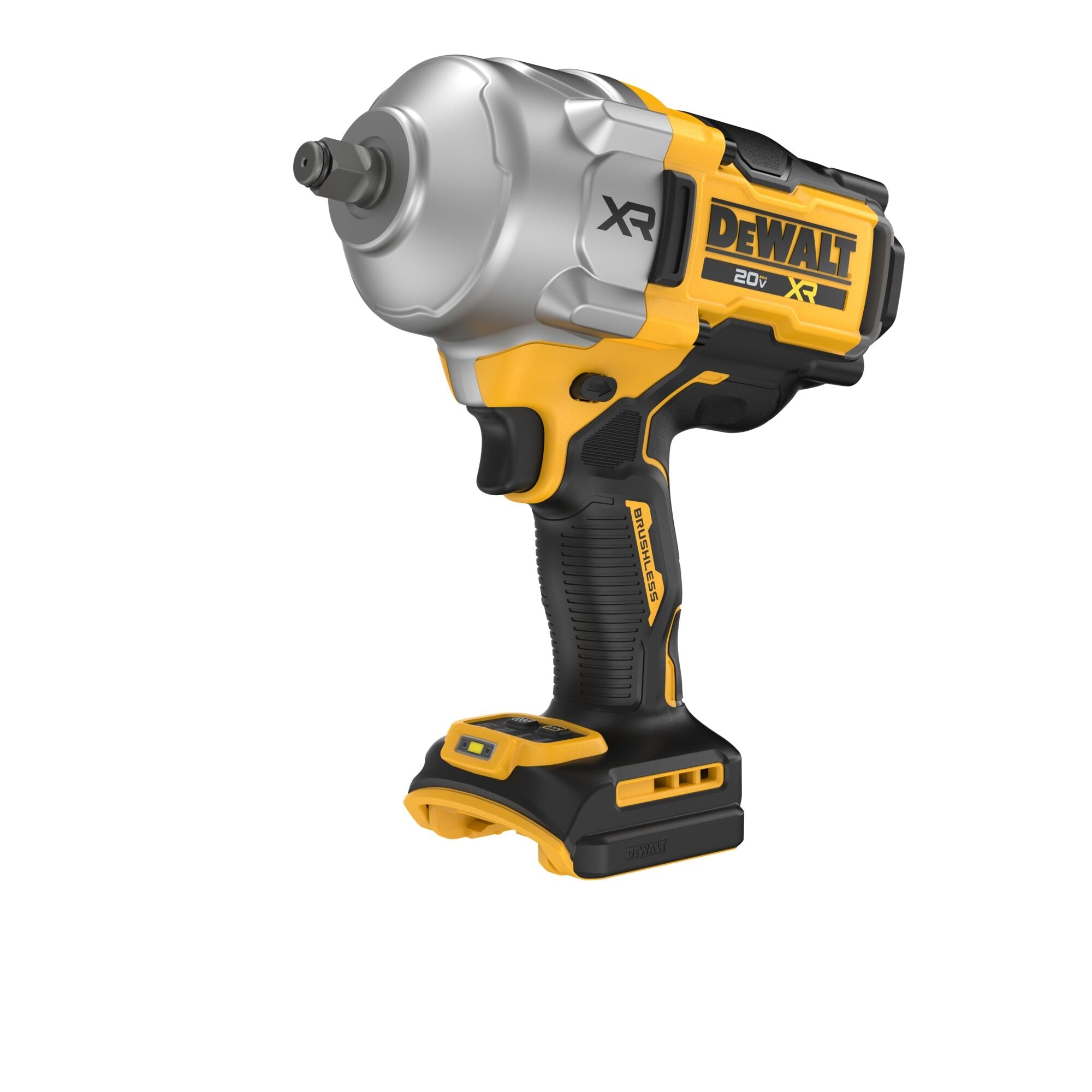 DEWALT XR 20-Volt MAX Variable Speed Brushless Cordless Impact Wrench ...