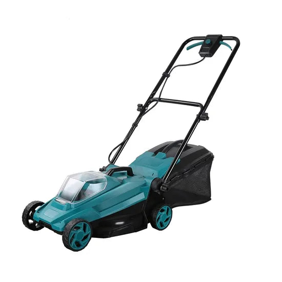 Liangye 20V 13 Inch Rechargeable Battery Operated Hand Push Lawn Mower ...