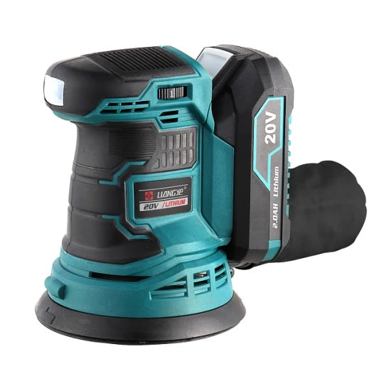 Liangye Battery Power Tools 20V Cordless Electric Palm Sander 125mm ...
