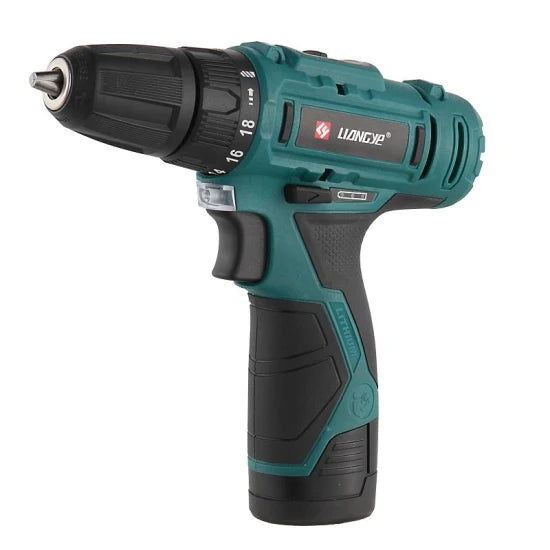 Liangye Portable Power Tools 12V Battery Operated Cordless Drill Drive ...