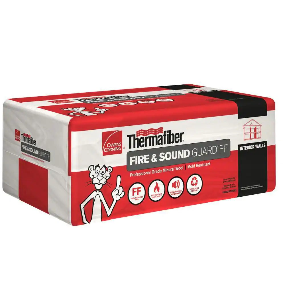 Owens Corning R-24 Thermafiber Fire and Sound Guard Plus 6" x 16" x 48 ...