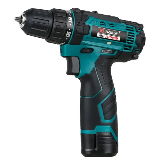 Power Tools Factory Liangye 12V Rechargeable Battery Cordless Drill Dr ...