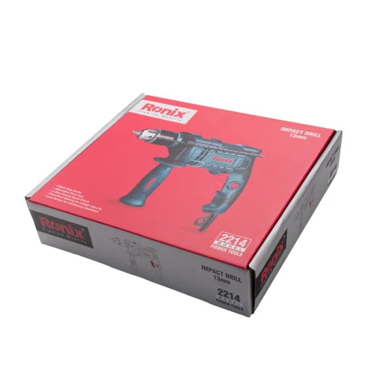 Ronix 2214 MID-Handle Grip for Comfort Corded Drill 13mm Keyed Electri ...