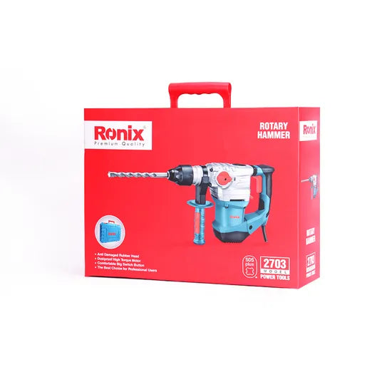 Ronix 2703 Heavy Duty Safety Clutch Hammer 3 Functions with Vibration ...