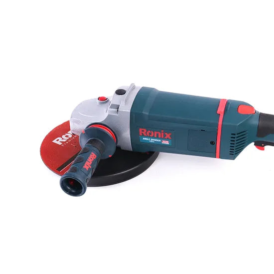 RONIX Ronix 3220 2400W Angle Grinder 230mm Power Grinders Tool No-Load ...