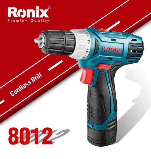 Ronix 8012 Drill Through Different Materials and Use a Variety of Bits ...
