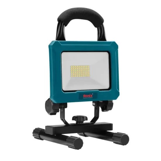 Ronix 8607 Cordless Flood Light 20V 2000lm 30W Machine Tool 360 Horizo ...