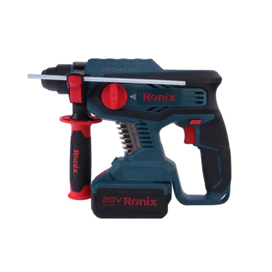 Ronix 89 Series Model 8910 4 Functions SDS Plus 20V 4ah 22mm Brushless ...