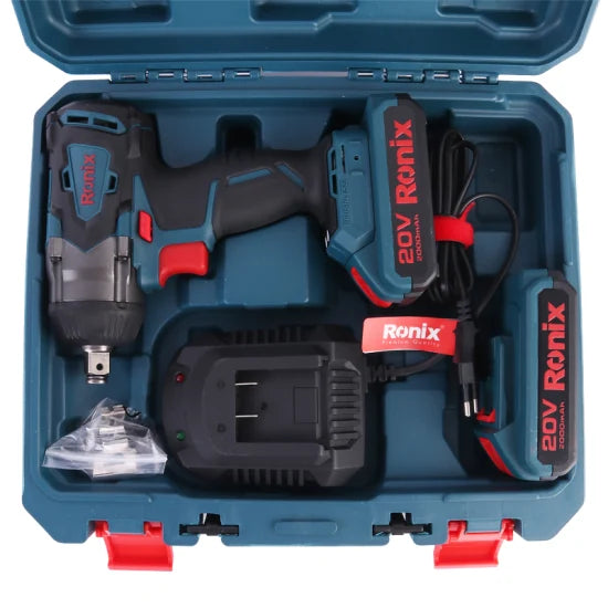Ronix 8907K Brushless Impact Wrench Portable 350n. M High Torque Impac ...