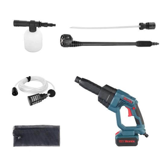Ronix 8930 Brushless Car Wash Tools with Rechargeable Lithium Battery ...