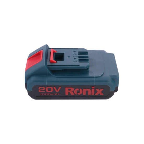 Ronix 8990 20V 2.0A 4.0ah Large Capacity Li-ion Battery Rechargeable B ...