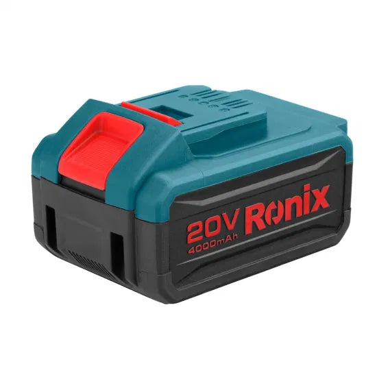 Ronix 8991 4.0ah 20V Light Weight Charger for Cordless Drill Impact Wr ...