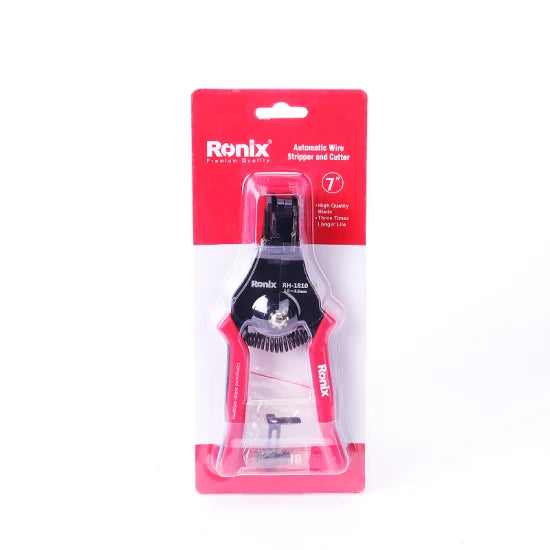 Ronix Hand Tool Model Rh-1810 7 Inch High Quality Wire Stripper and Cu ...