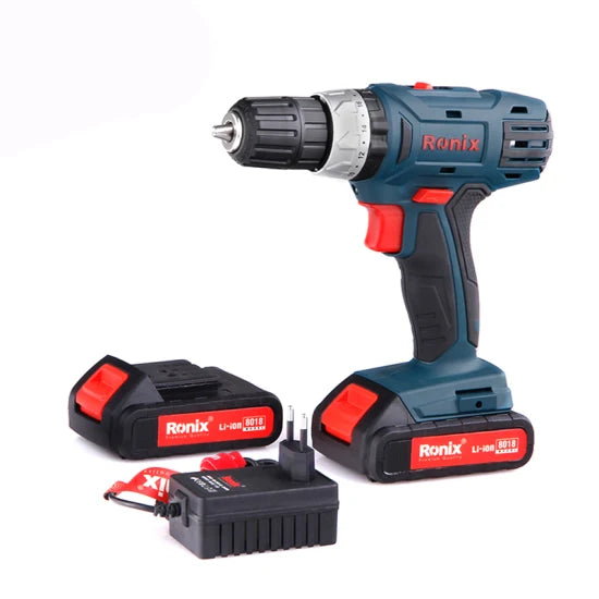 Ronix Model 8018 Electric Power Impact Drill Cordless Drill Screwdrive ...