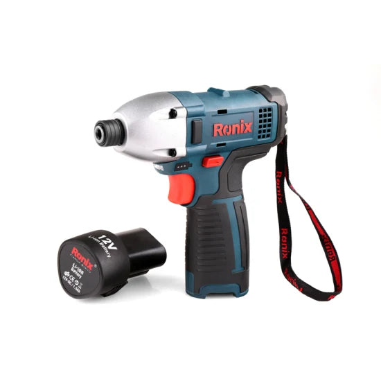 Ronix Model 8601 2 Speed 12V 1.5A Li-ion Battery Waterproof Cordless I ...