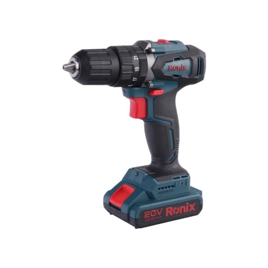 Ronix Model 8900 20V Battery Brushless Cordless Drill Power Hammer Dri ...