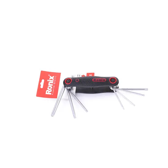Ronix Model Rh-2021 Hand Tools 8PCS CRV Material Allen Wrench Handle F ...