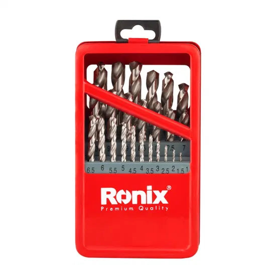 Ronix Model Rh-5582 Hand Tools Wood Drill Bits Set Metal Box – Super Arbor