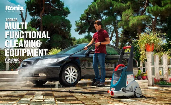 Ronix RP-2100 Multi-Functional Cleaning Equipment 100bar High Pressure ...