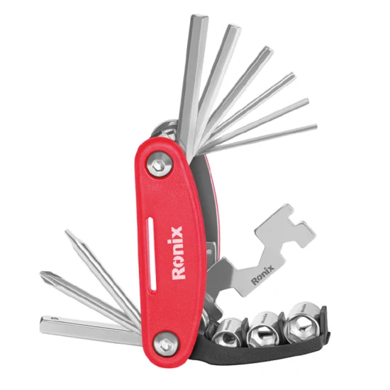 Ronix Rh-2090 Bicycle Tool Folding Hex Key Wrench Set Hand Tools Fix B ...