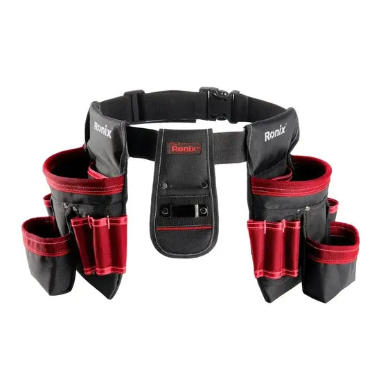 Ronix Rh-9146 Tool Bag with 24 Compartments Durable Large Compartment ...