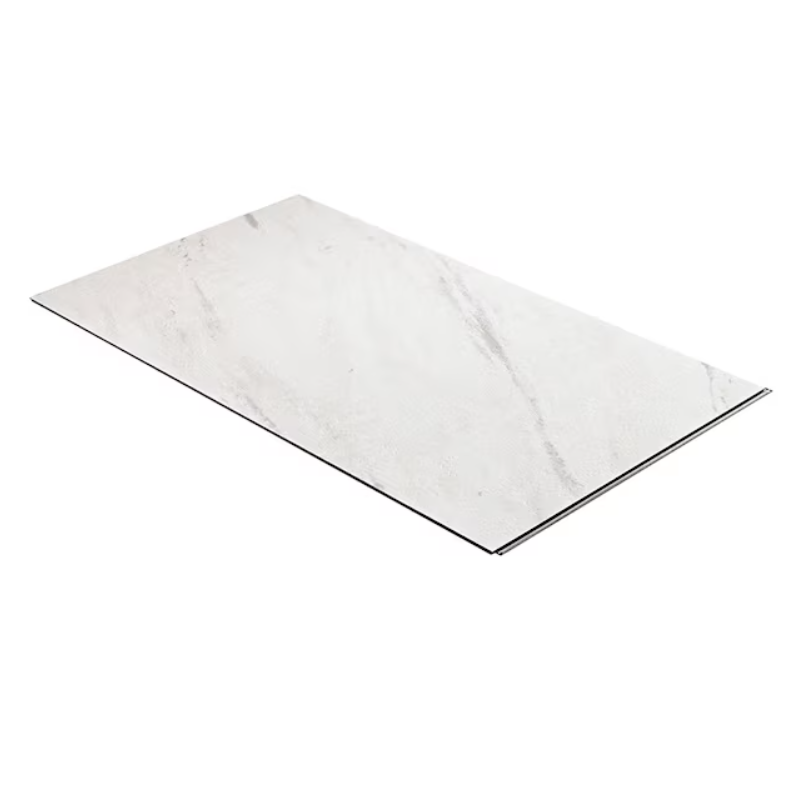 STAINMASTER (Sample) Tuscana Marble Waterproof Marble-Look Interlockin ...