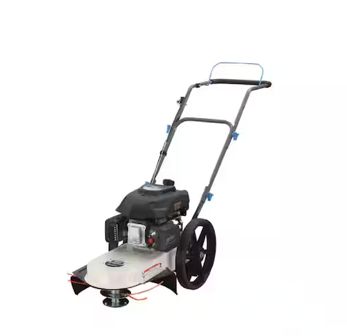 22 in. 173cc Gas Recoil Start Walk-Behind Push Field String Trimmer Mo ...