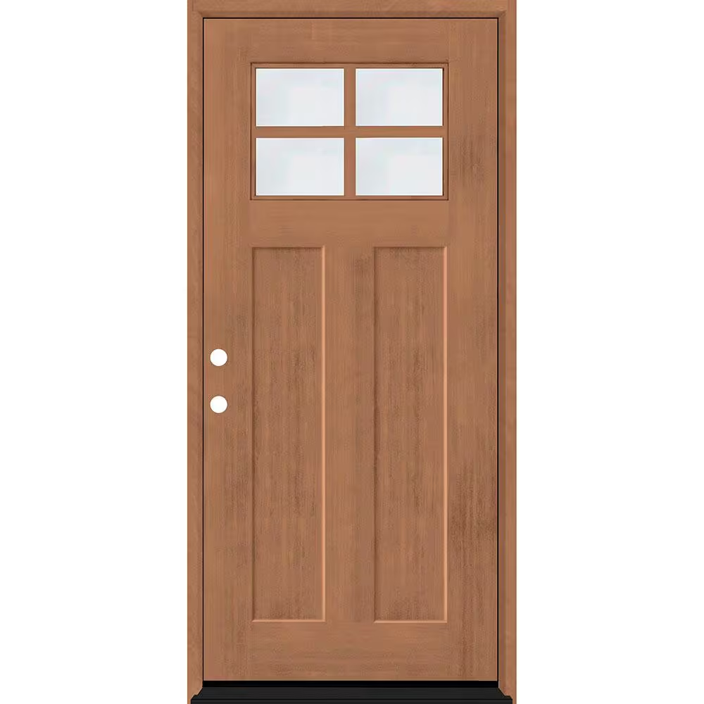 Steves & Sons Regency 36 in. x 80 in. RHIS 4Lite 1/4 Toplite Clear Gla ...