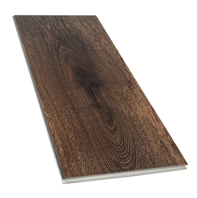 Style Selections (Sample) Tudor Oak Water Resistant Wood Look Interloc ...